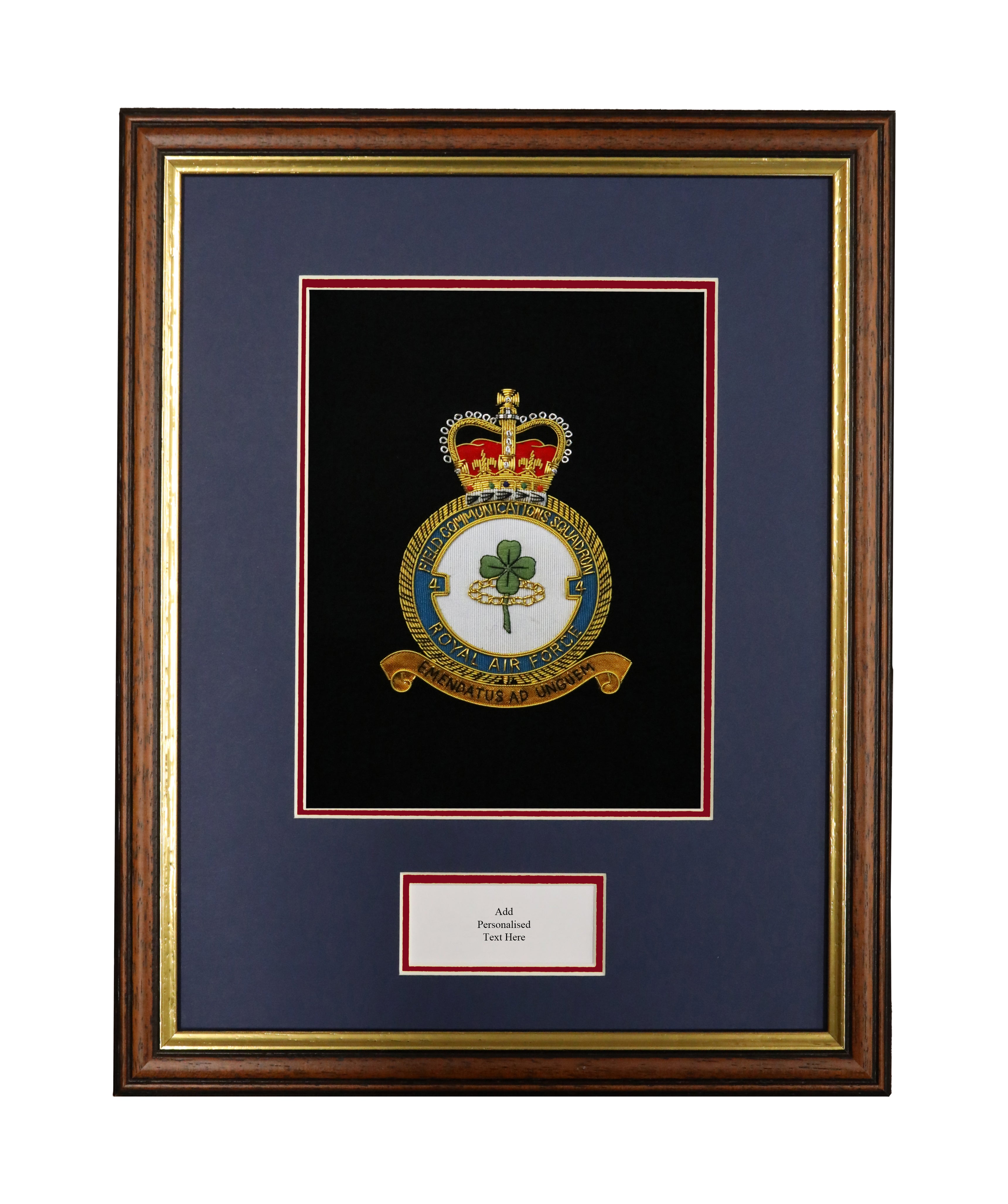4 Field Communication Squadron RAF Embroidery Frame – Victoria Prints ...